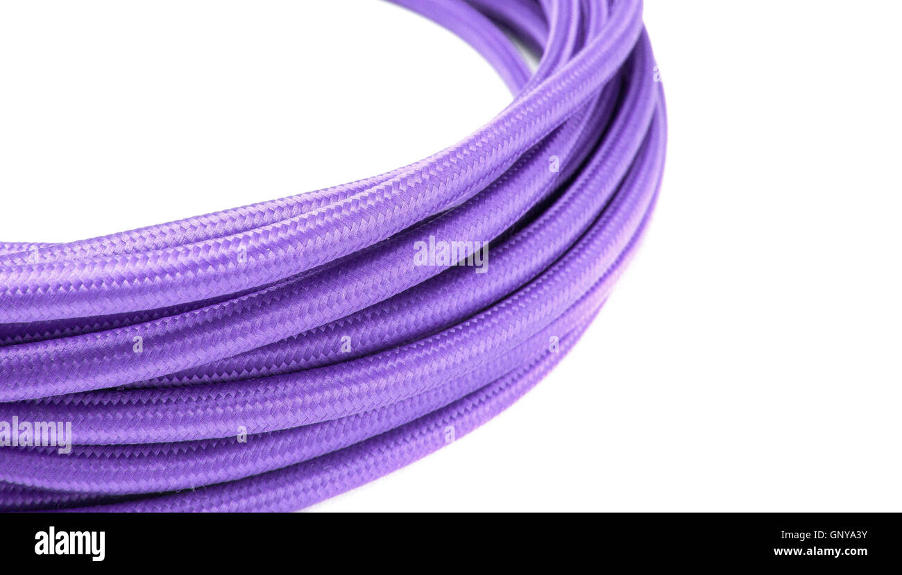Braided purple cord hi-res stock photography and images - Alamy