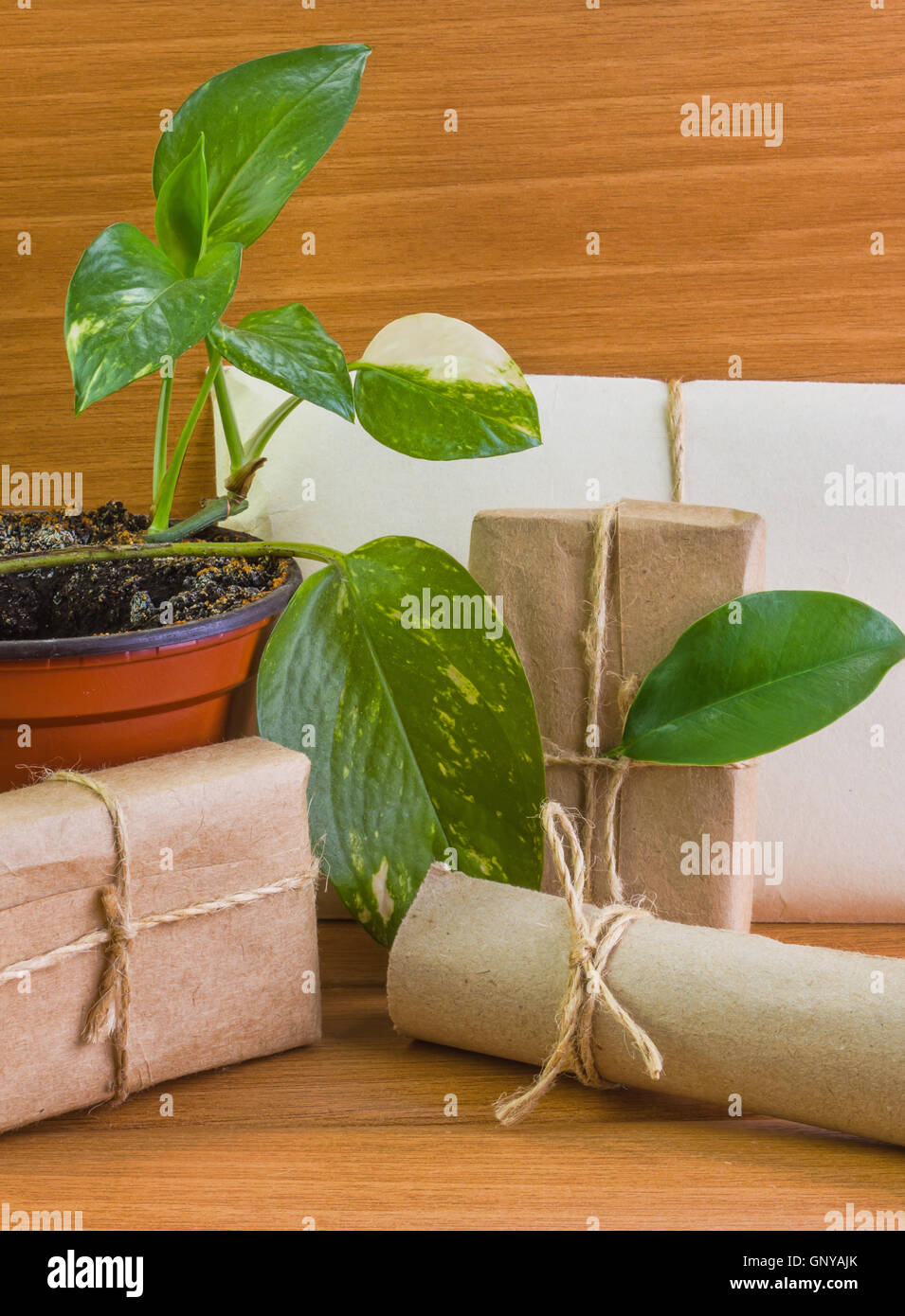 Postage on the background of an old board Stock Photo - Alamy