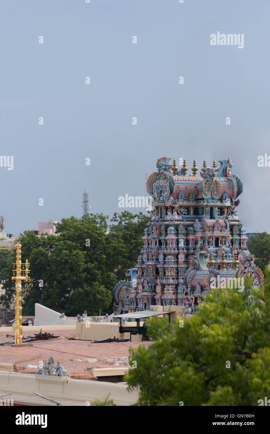 Shiva parvati temple facade hi-res stock photography and images - Alamy