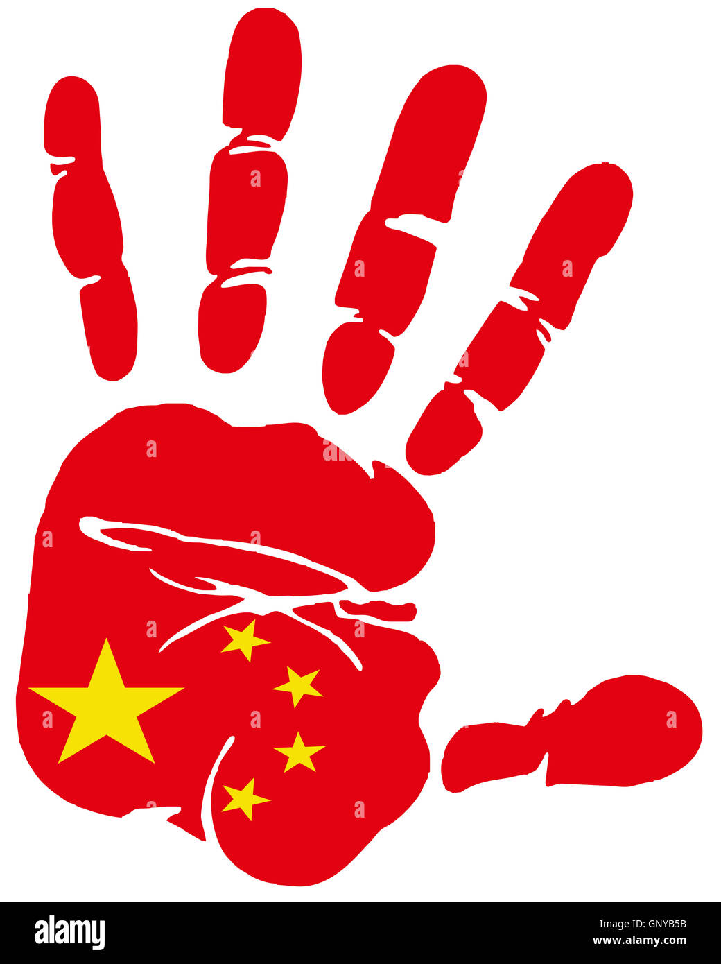 Handprint and ancient hi-res stock photography and images - Alamy