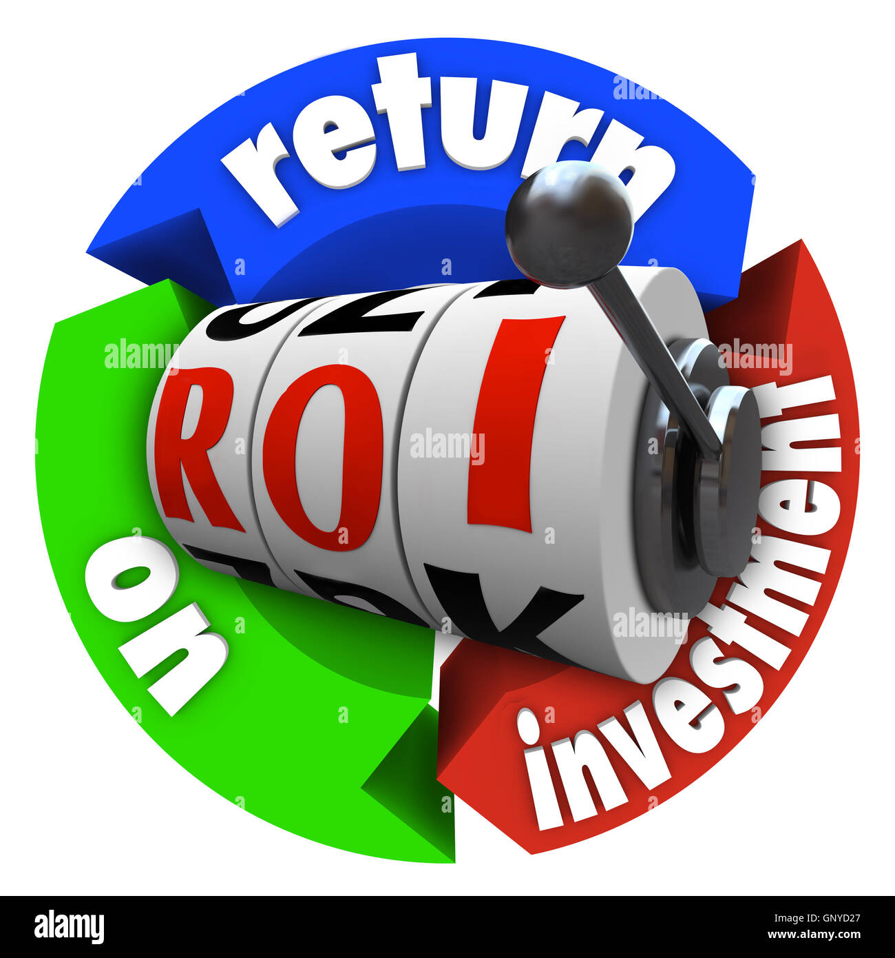 Icon return on investment hi-res stock photography and images - Alamy