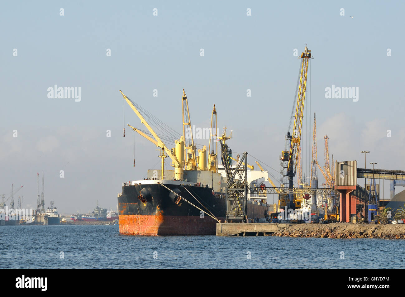 Harbor, Walvisbay, Namibia Stock Photo - Alamy