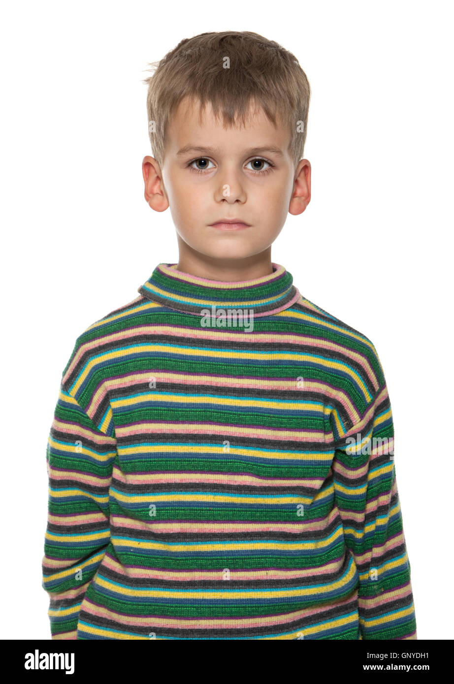 Cute boy anger Stock Photo - Alamy