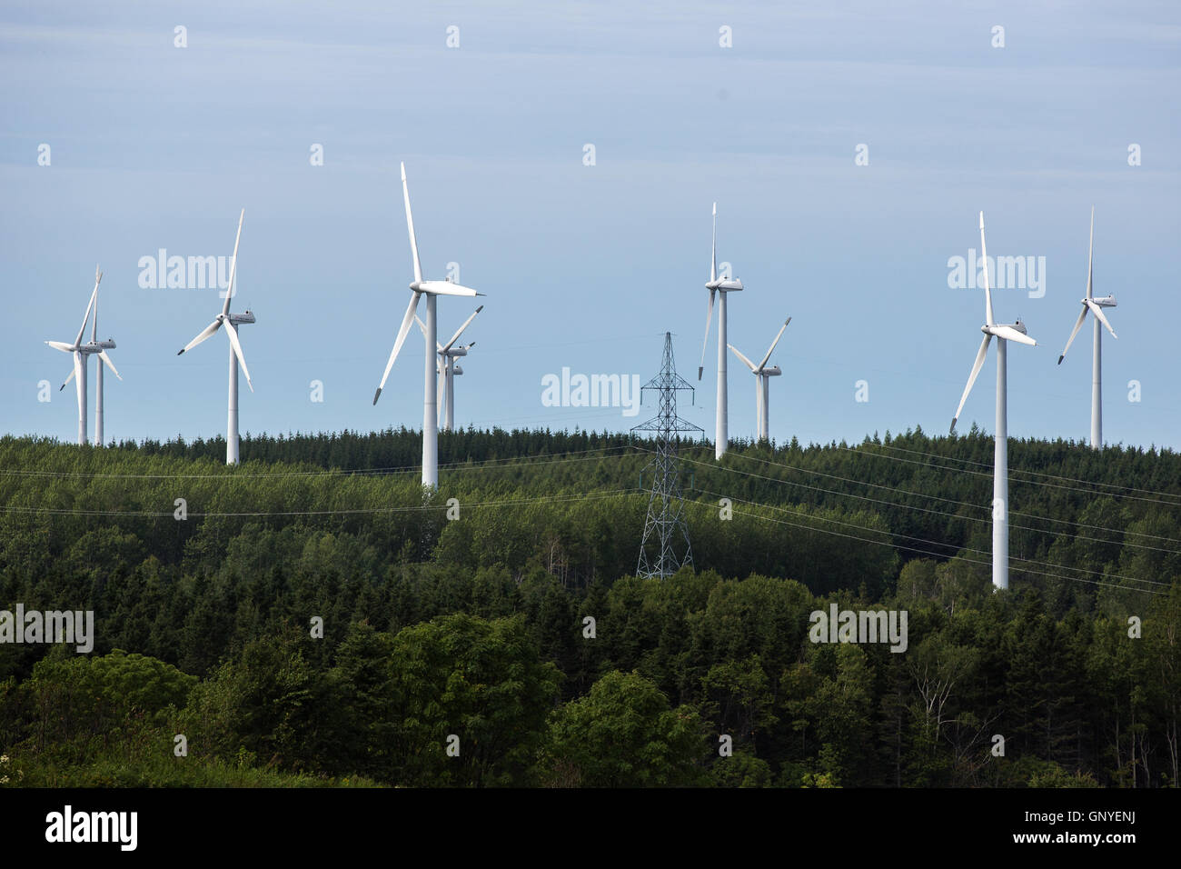Wind power quebec hi-res stock photography and images - Alamy