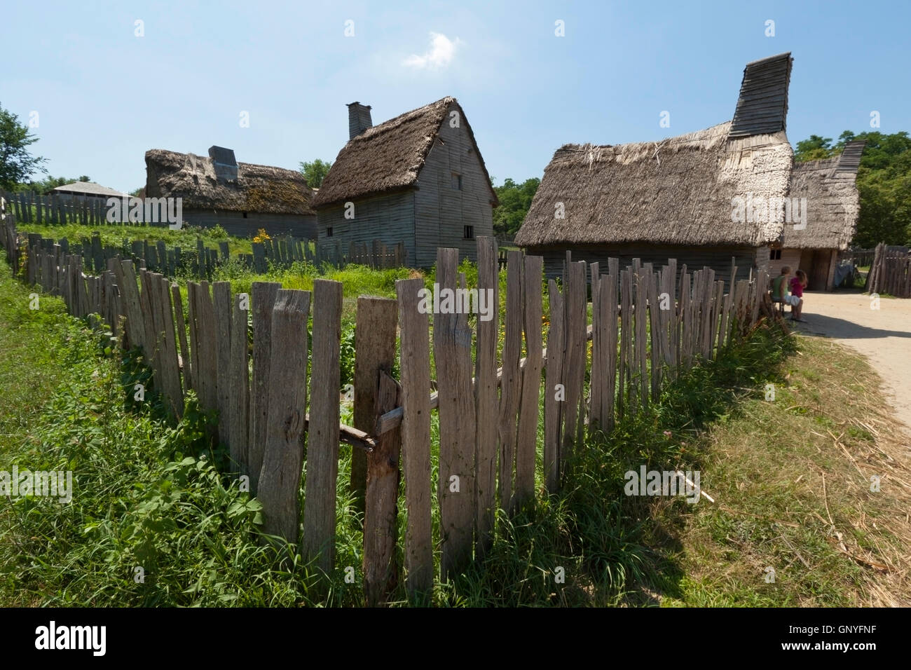 View of the ancient village Stock Photo - Alamy