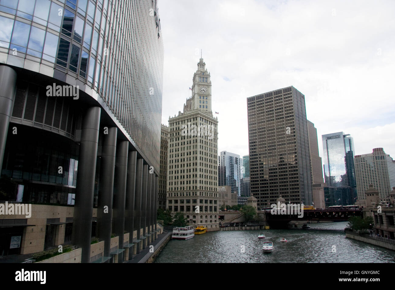 Chicago Buildings Architecture Stock Photo - Alamy