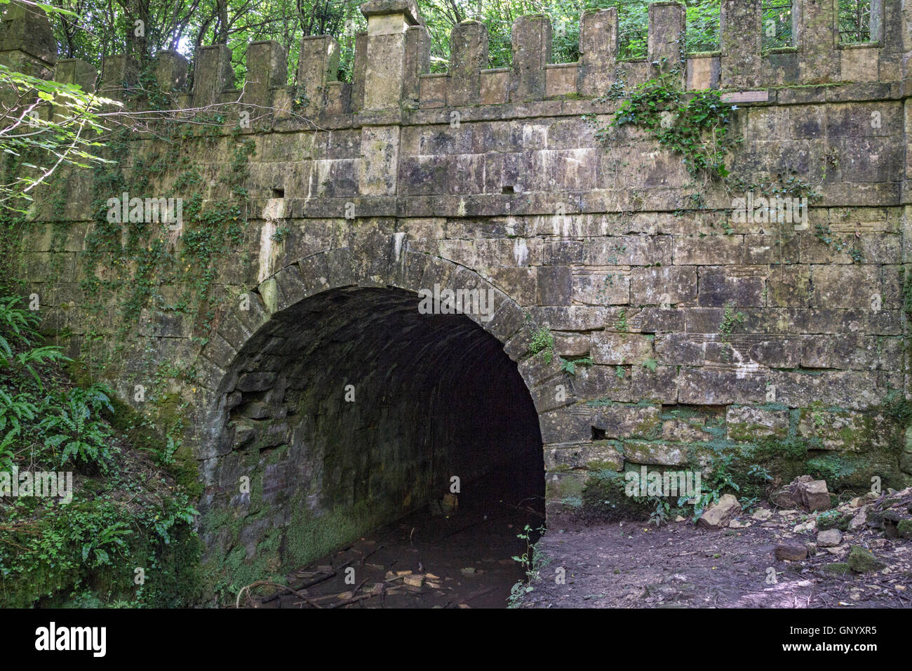Sapperton Canal Tunnel "Daneway entrance" on the Thames and Severn ...