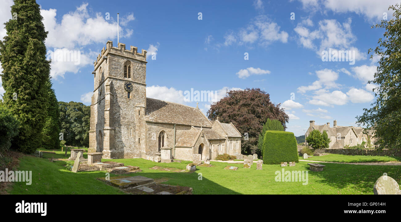 Panorama of english village hi-res stock photography and images - Alamy