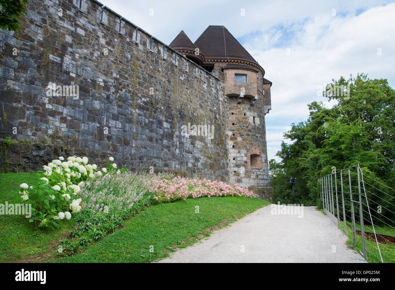 Back of castle hi-res stock photography and images - Alamy