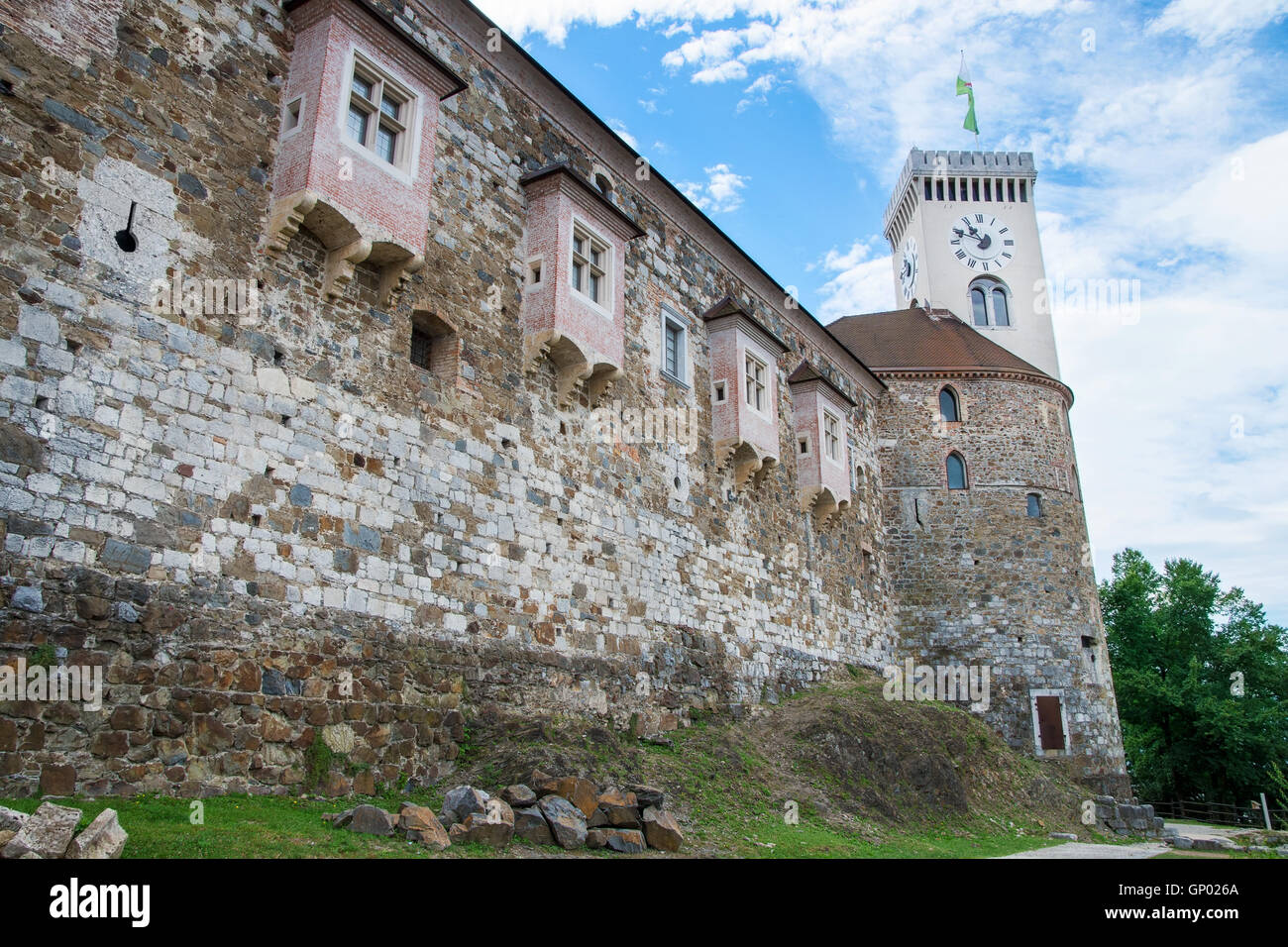 Back of castle hi-res stock photography and images - Alamy