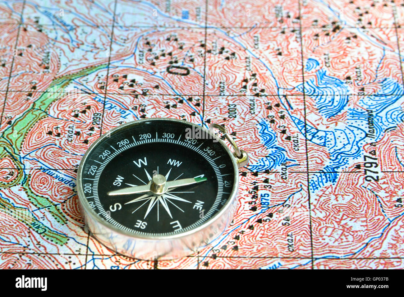 No orientation no travel. The tools of orienteering - map and a ...
