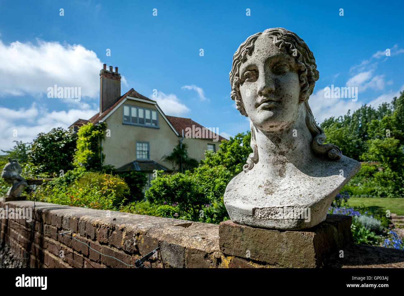 Charleston Farmhouse, the home of the Bloomsbury Group in East Sussex ...