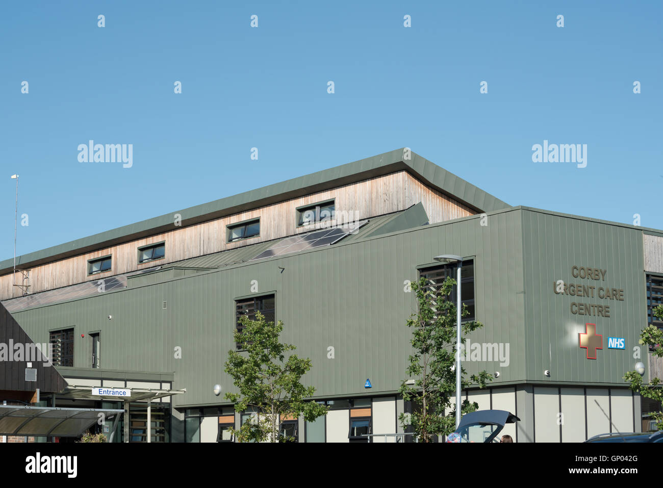 Corby urgent care centre Stock Photo - Alamy