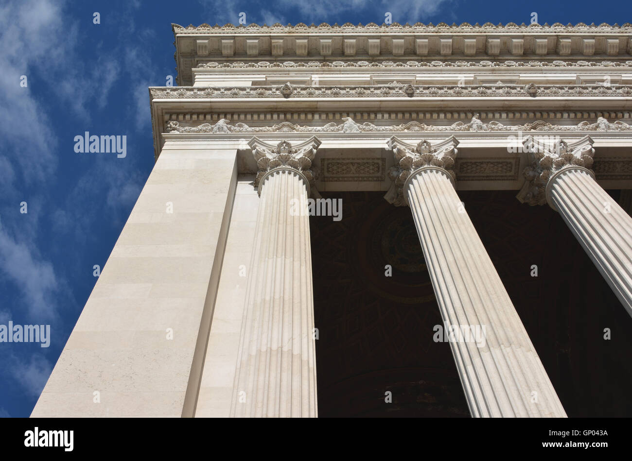 Neoclassical style of Vittoriano monument in Rome, designed by ...