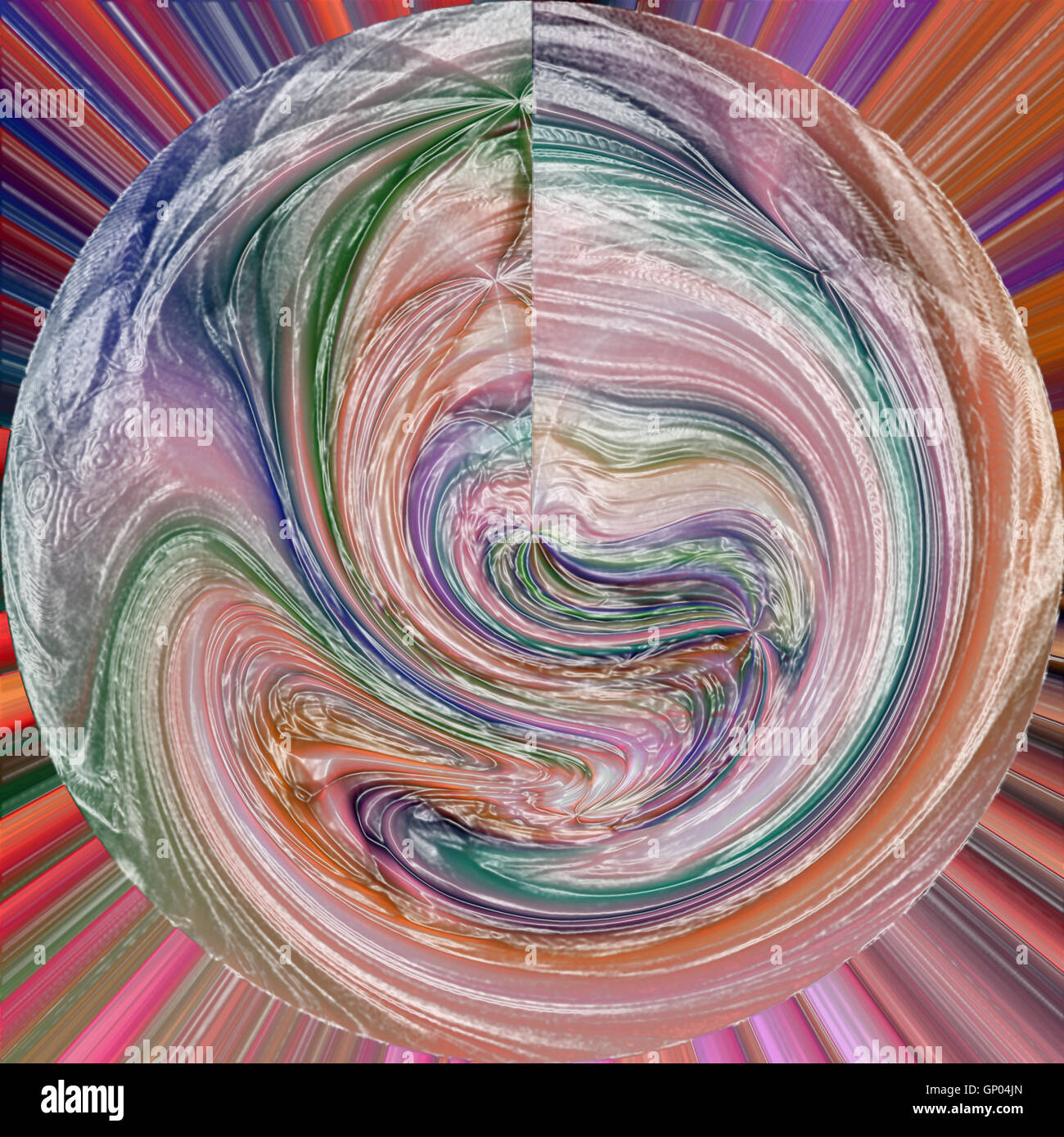 Abstract coloring background of the pastels gradient with visual pinch ...