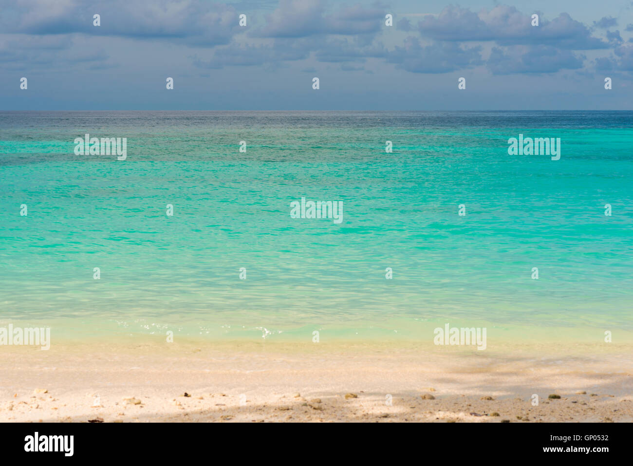 Blue sky with beach and tropical sea, Lipe Islands, Thailand Stock ...