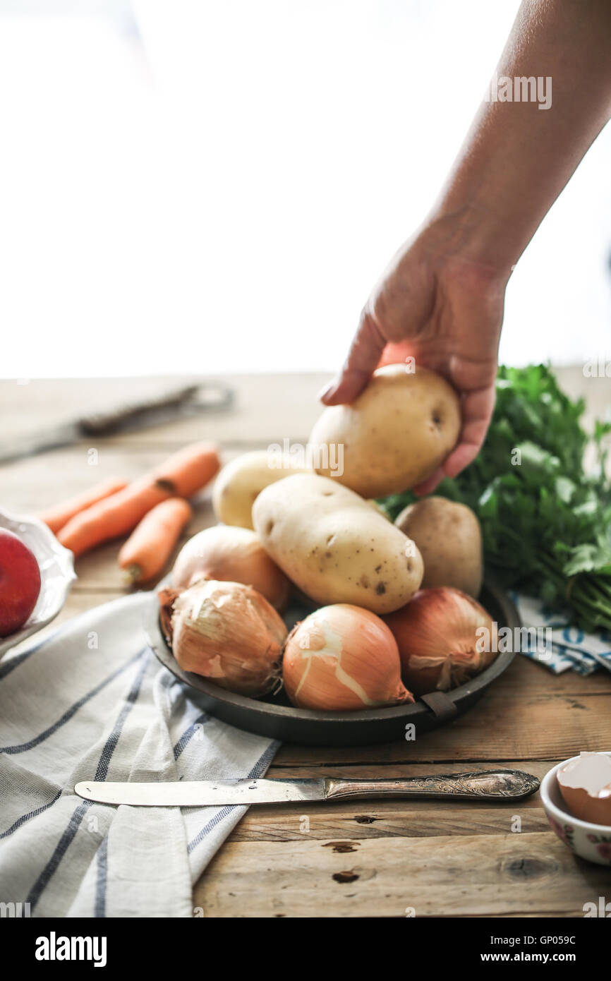 Choosing ingredients hi-res stock photography and images - Alamy