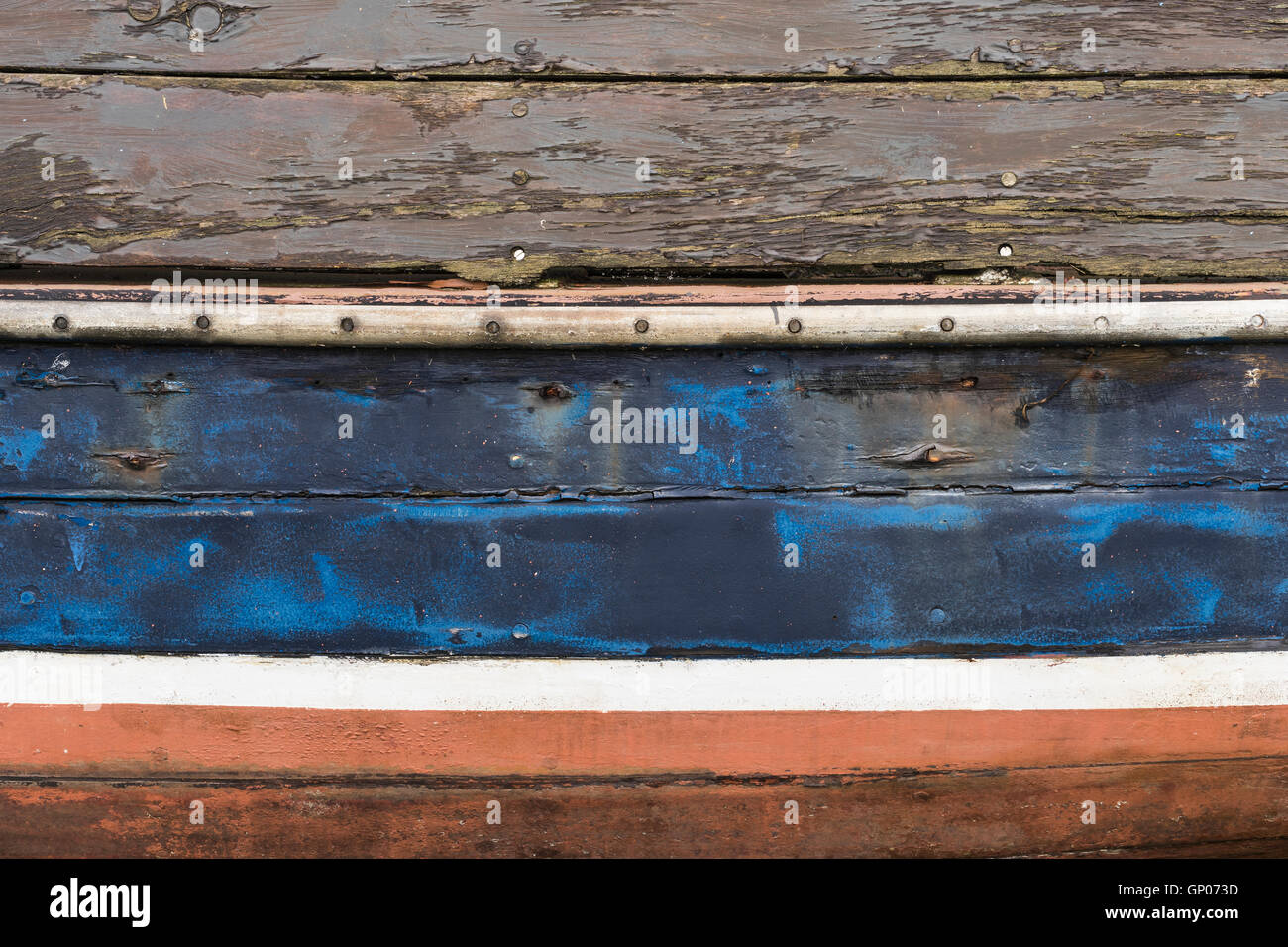 detail of a weathered ships hull Stock Photo - Alamy