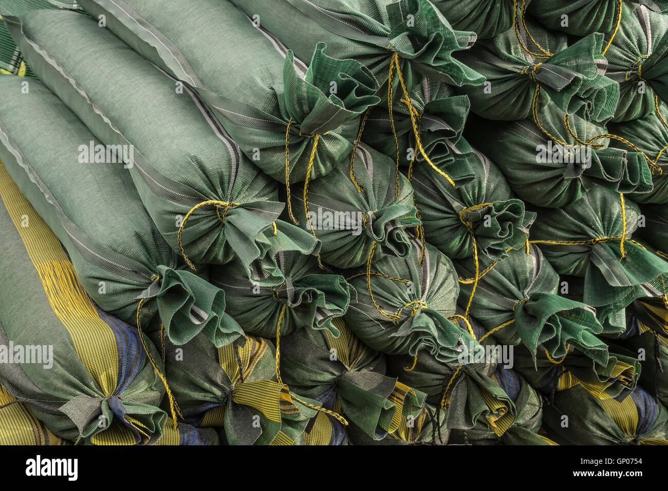 stack of sand bags Stock Photo - Alamy