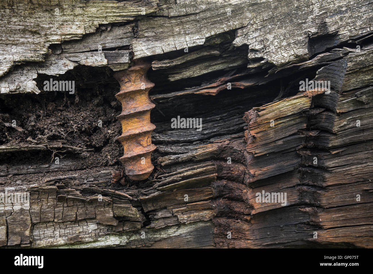 detail of historic railroad sleepers Stock Photo - Alamy