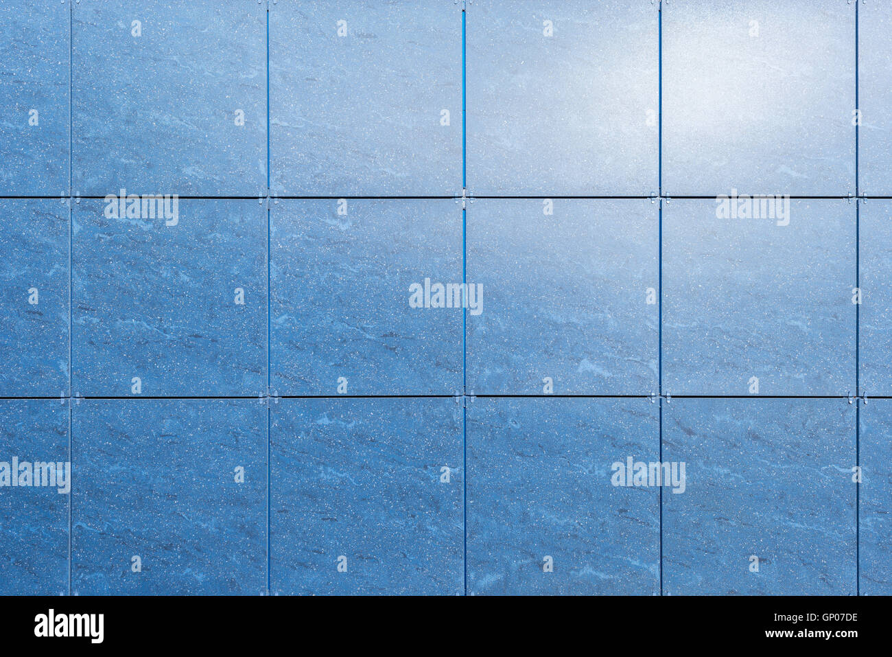 Blue tile wall Stock Photo - Alamy