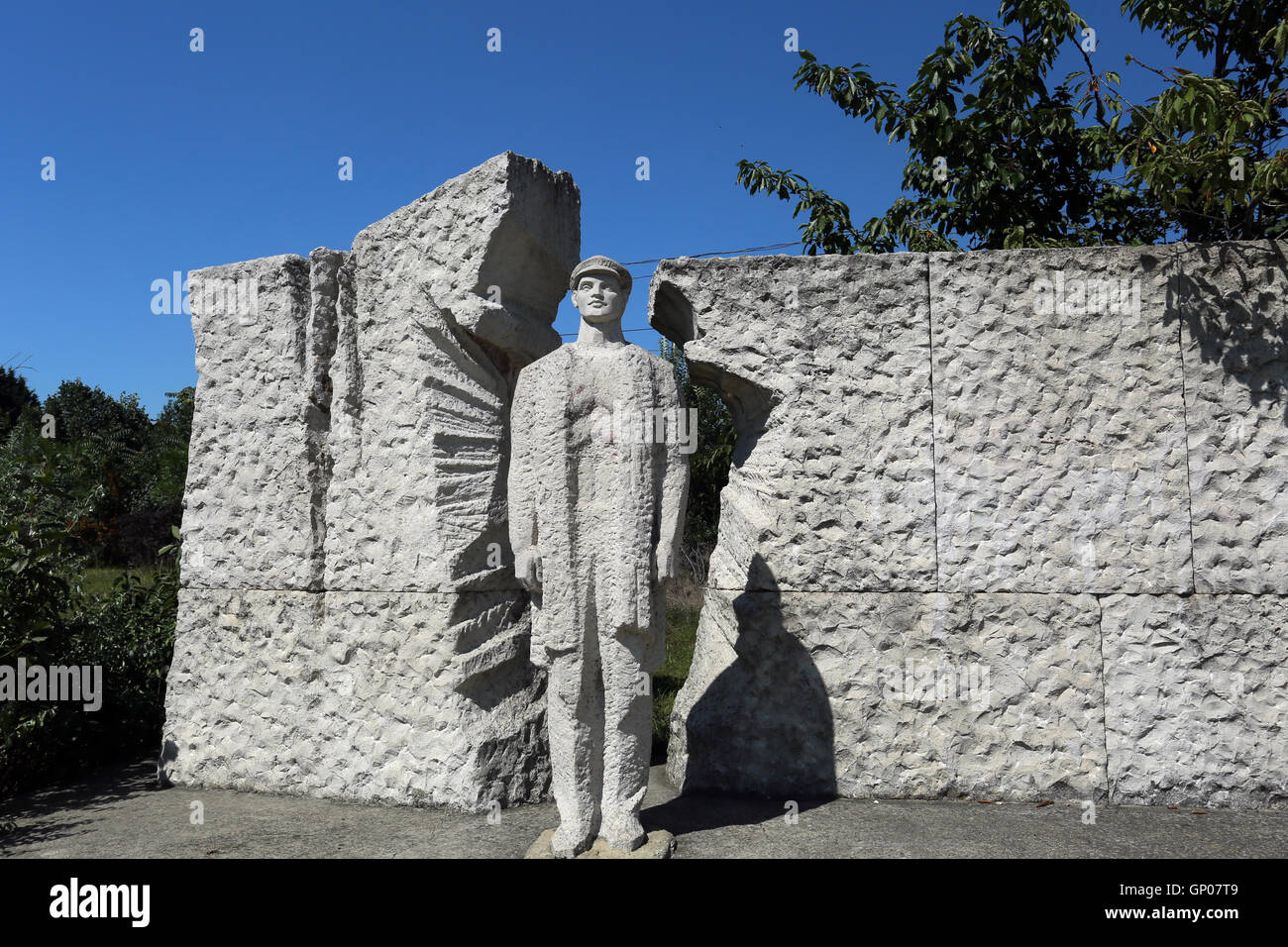 The Statue Park (Szobor Park) showing old communist period statues ...