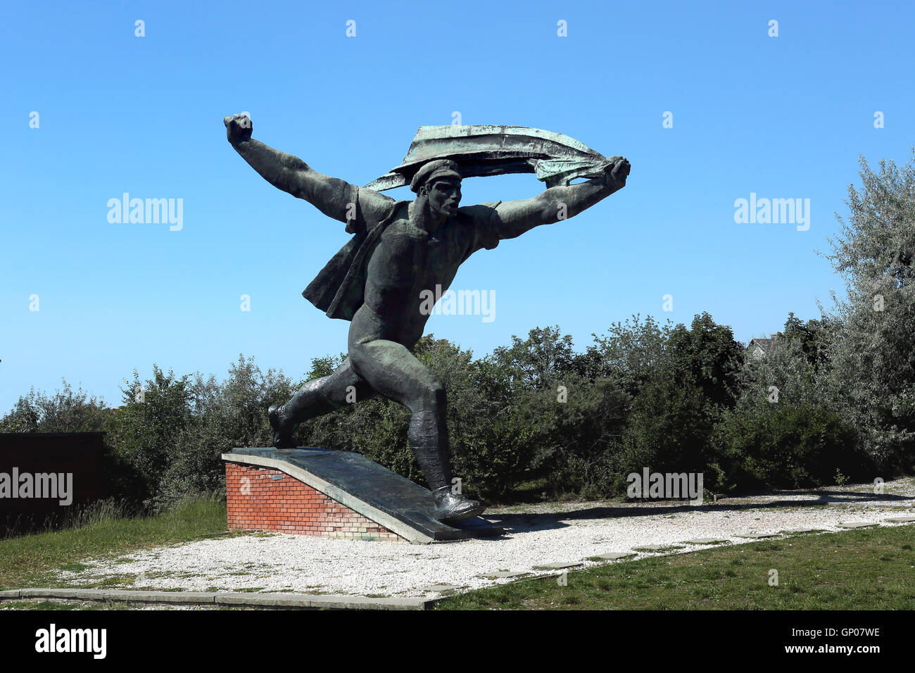 The Statue Park (Szobor Park) showing old communist period statues ...