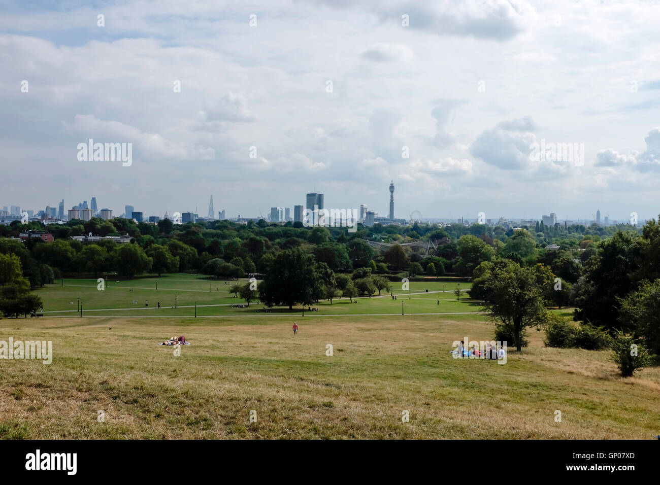 Primrose Hill View From High Resolution Stock Photography and Images ...