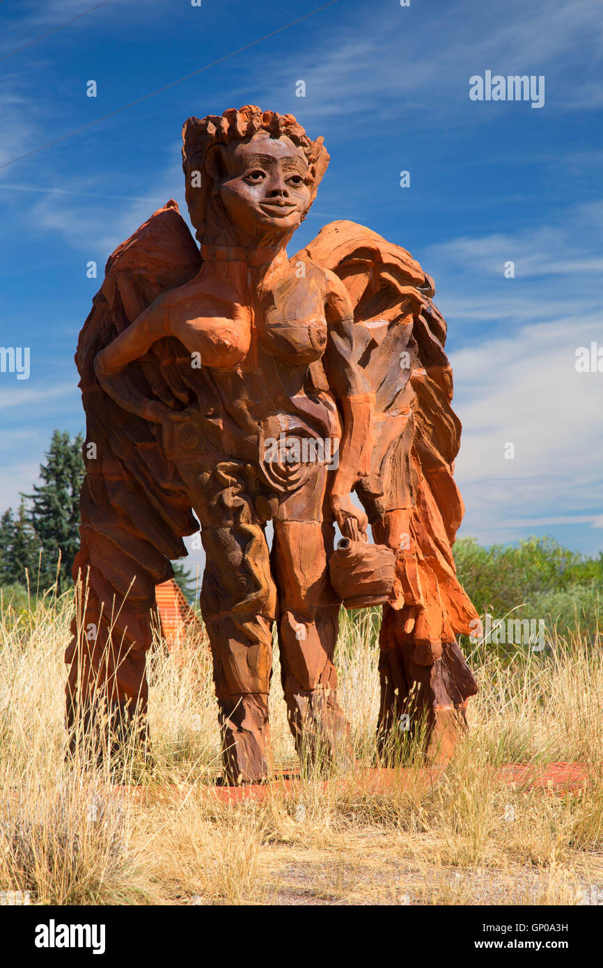 Angel sculpture, Archie Bray Foundation for the Ceramic Arts, Helena ...