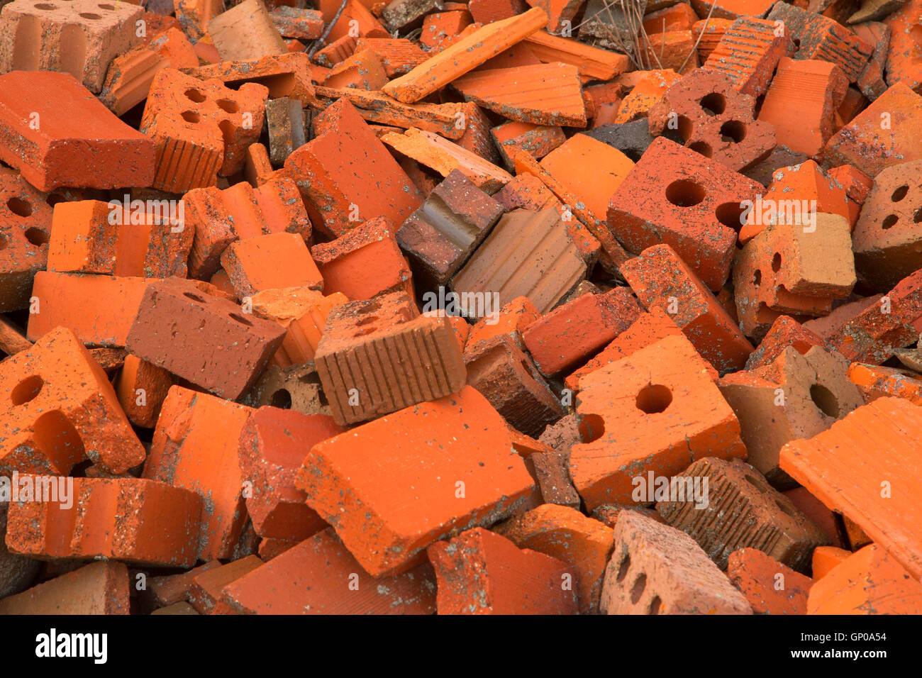 Western Clay Manufacturing Company brick pile, Archie Bray Foundation ...