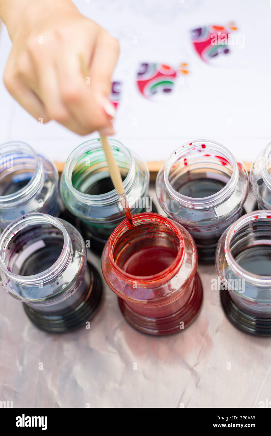 Batik design hi-res stock photography and images - Alamy