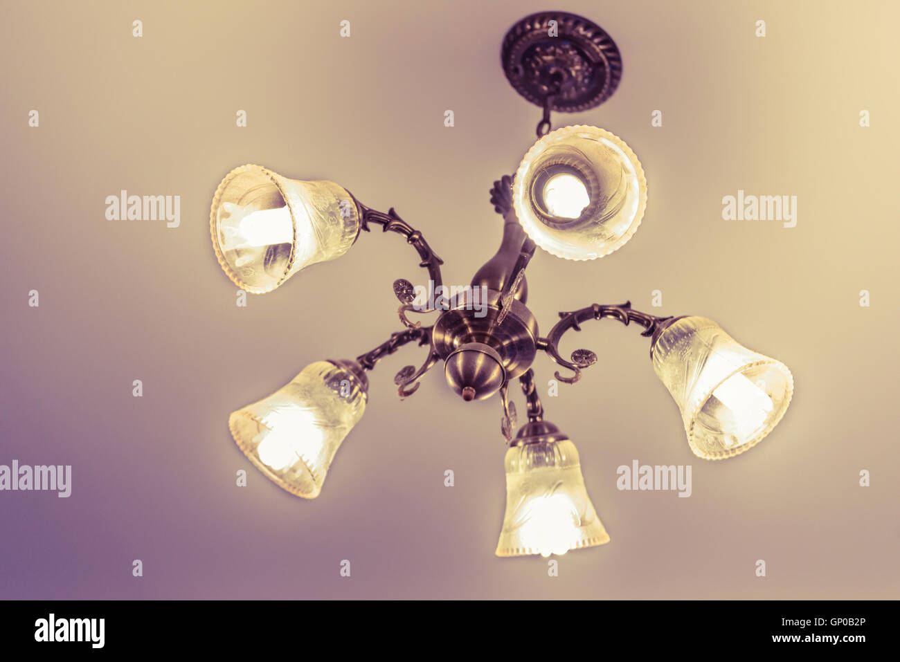 Old ceiling light hi-res stock photography and images - Alamy