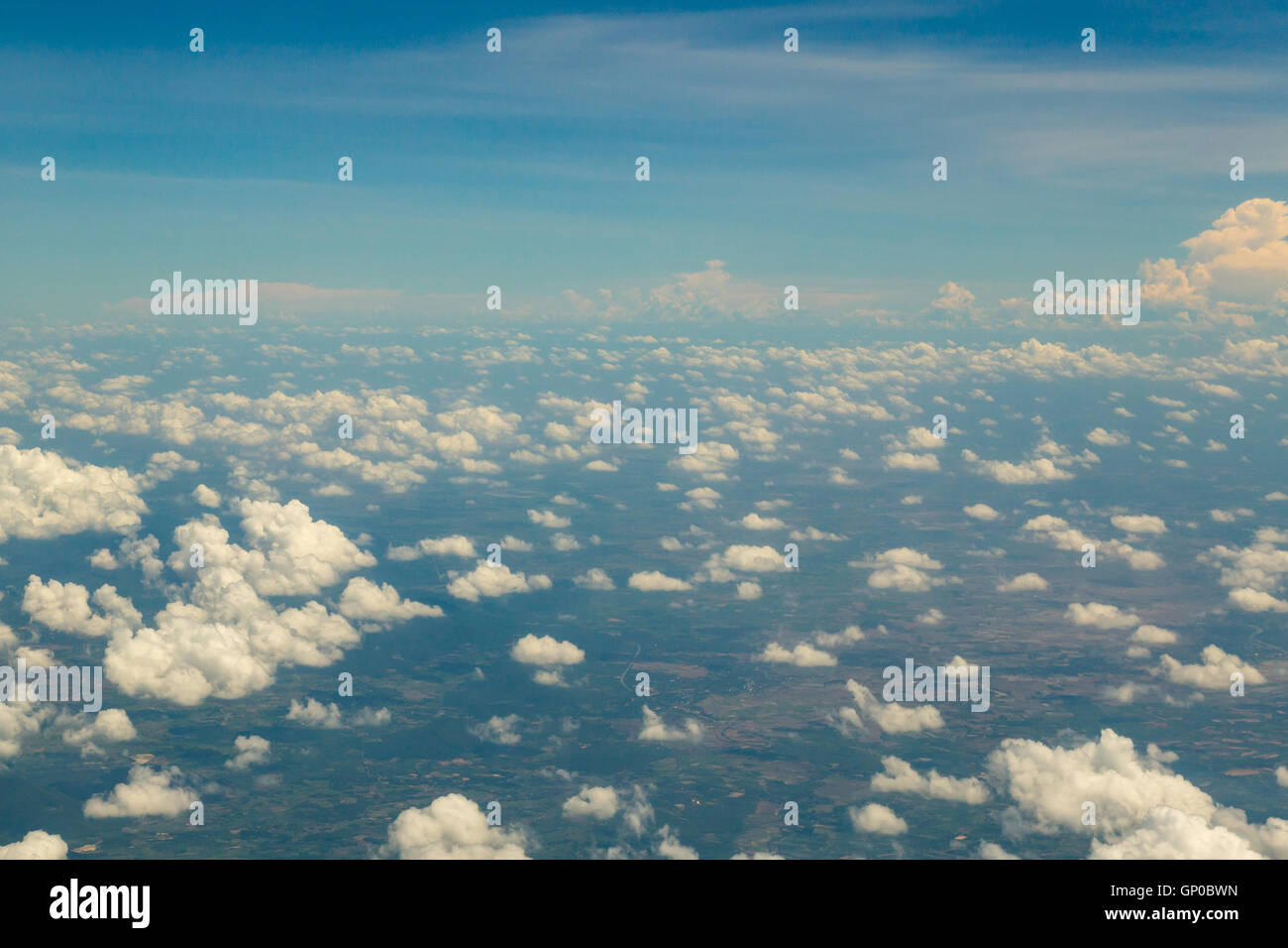 Beautiful airplane view hi-res stock photography and images - Alamy