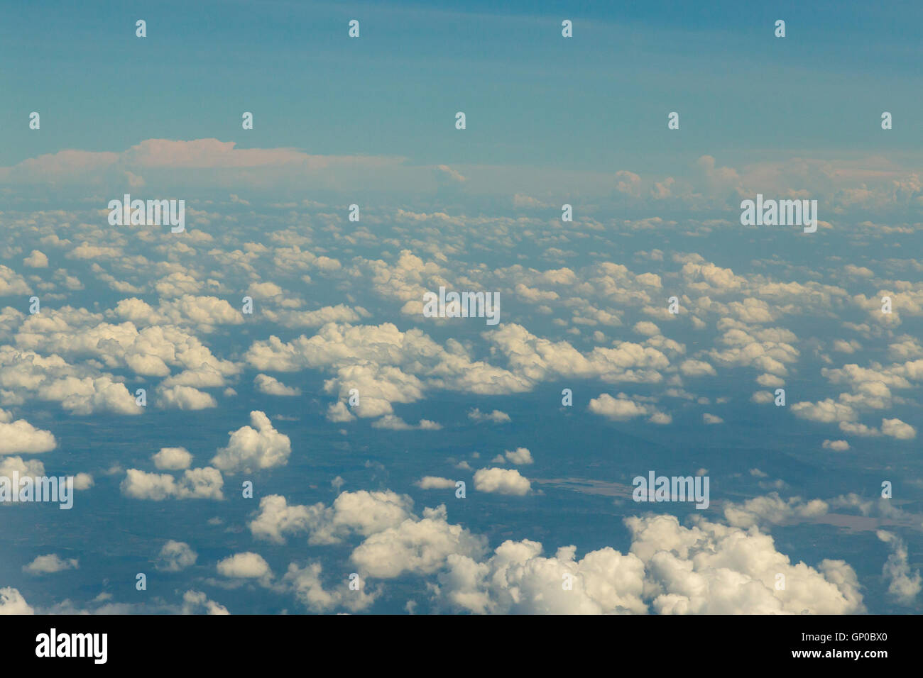 Airplane view of clouds hi-res stock photography and images - Alamy