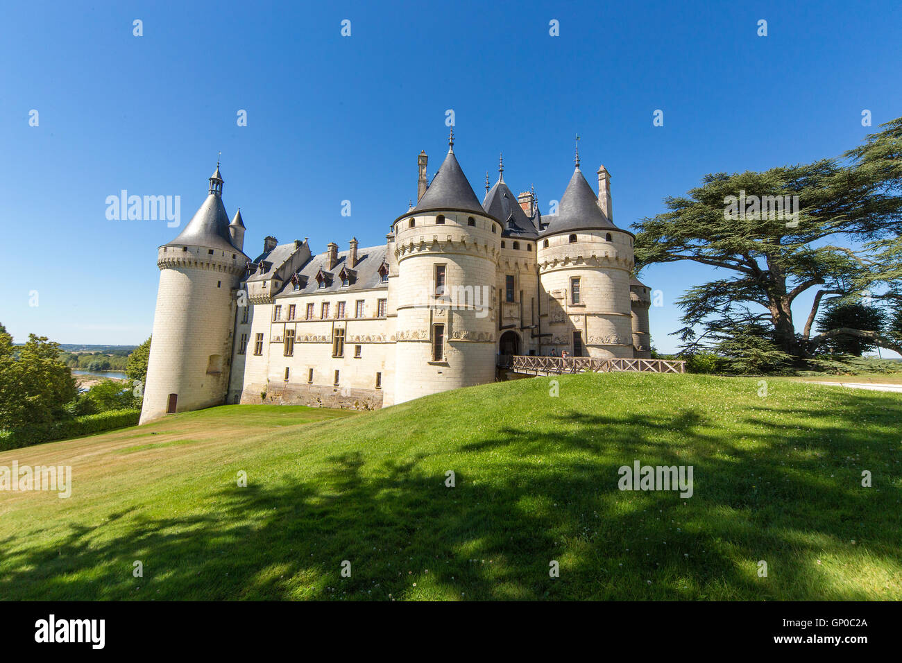 Chateau de Chaumont French chateaux Loire Valley Stock Photo - Alamy