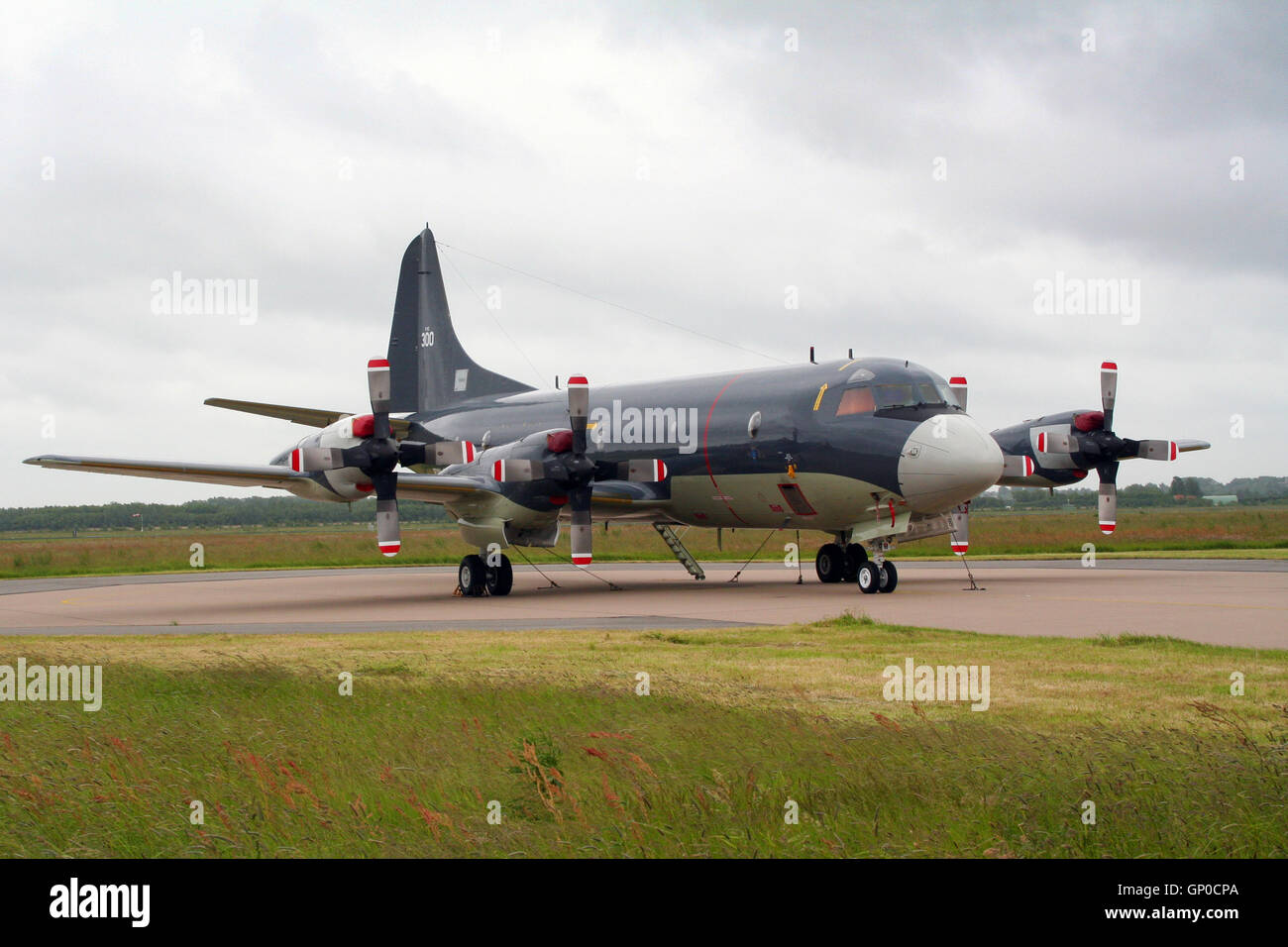Dutch Navy P-3C Orion on display on June 4, 2005 on NAS Valkenburg, The ...