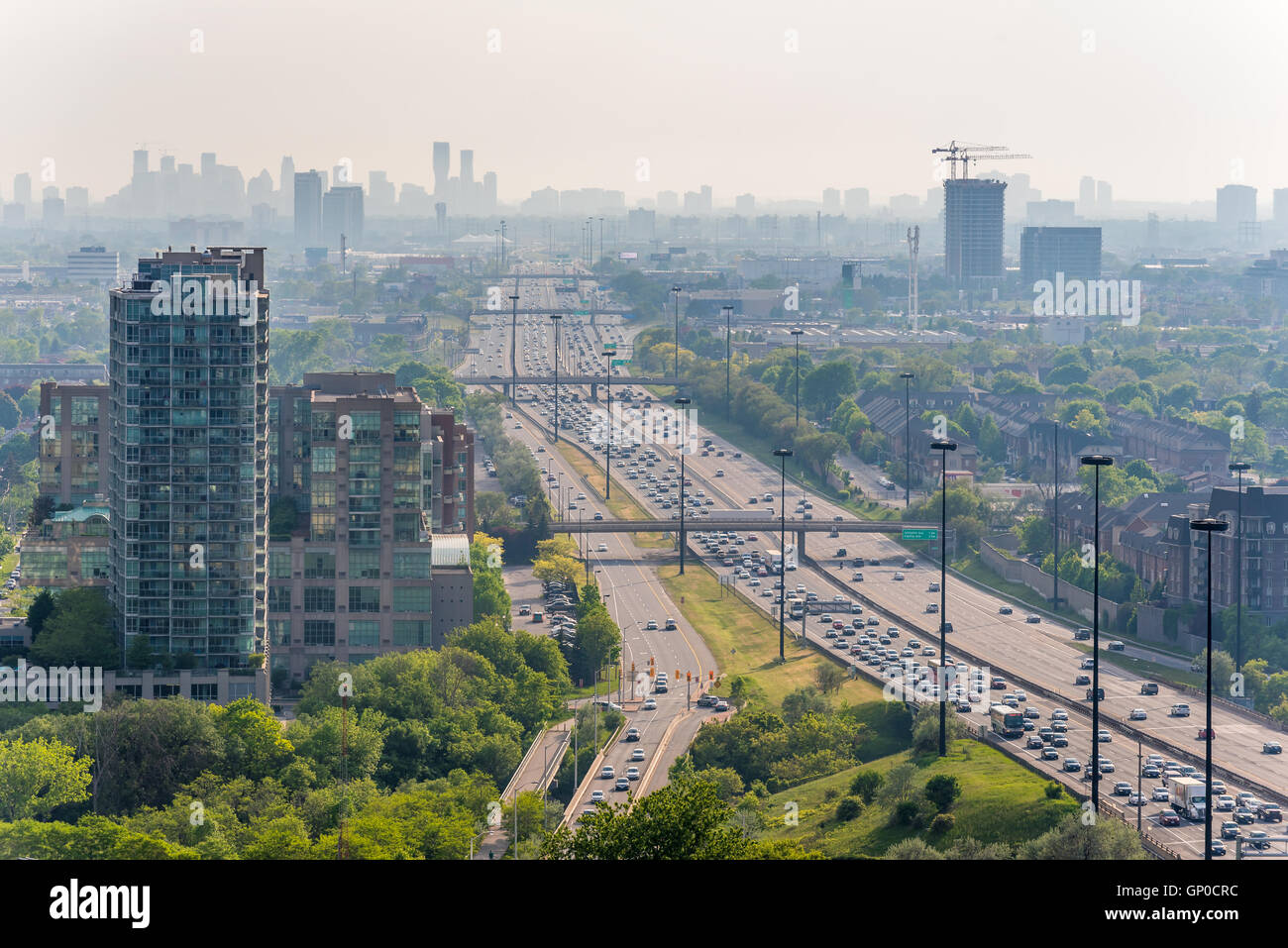 Toronto waterfront highway hi-res stock photography and images - Alamy
