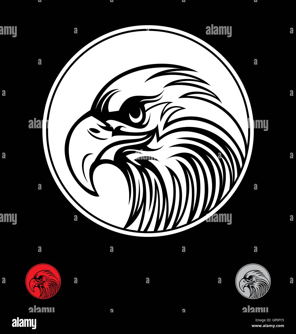 Eagle Bird Mascot Stock Vector Image & Art - Alamy
