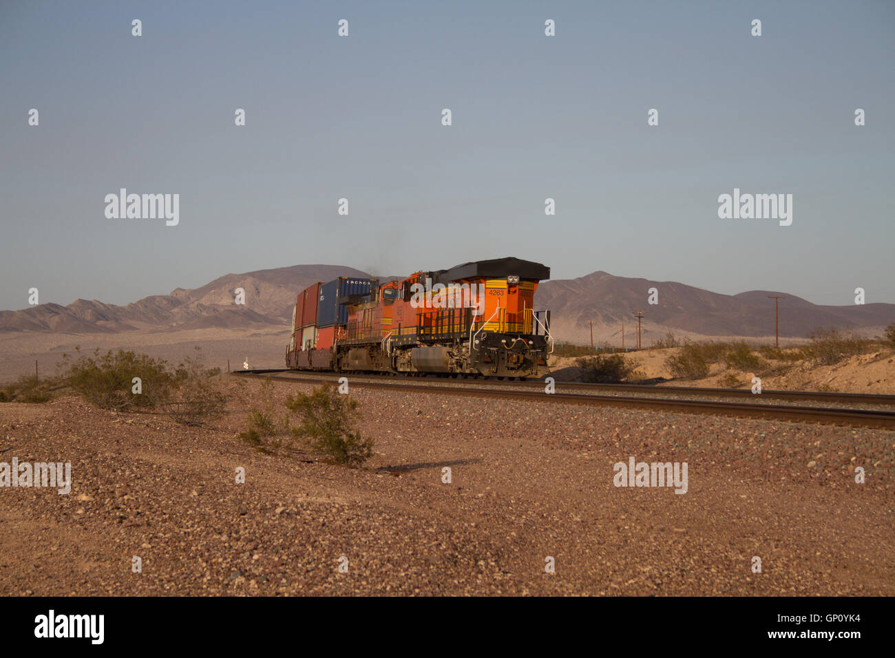 Freight train. USA Stock Photo - Alamy