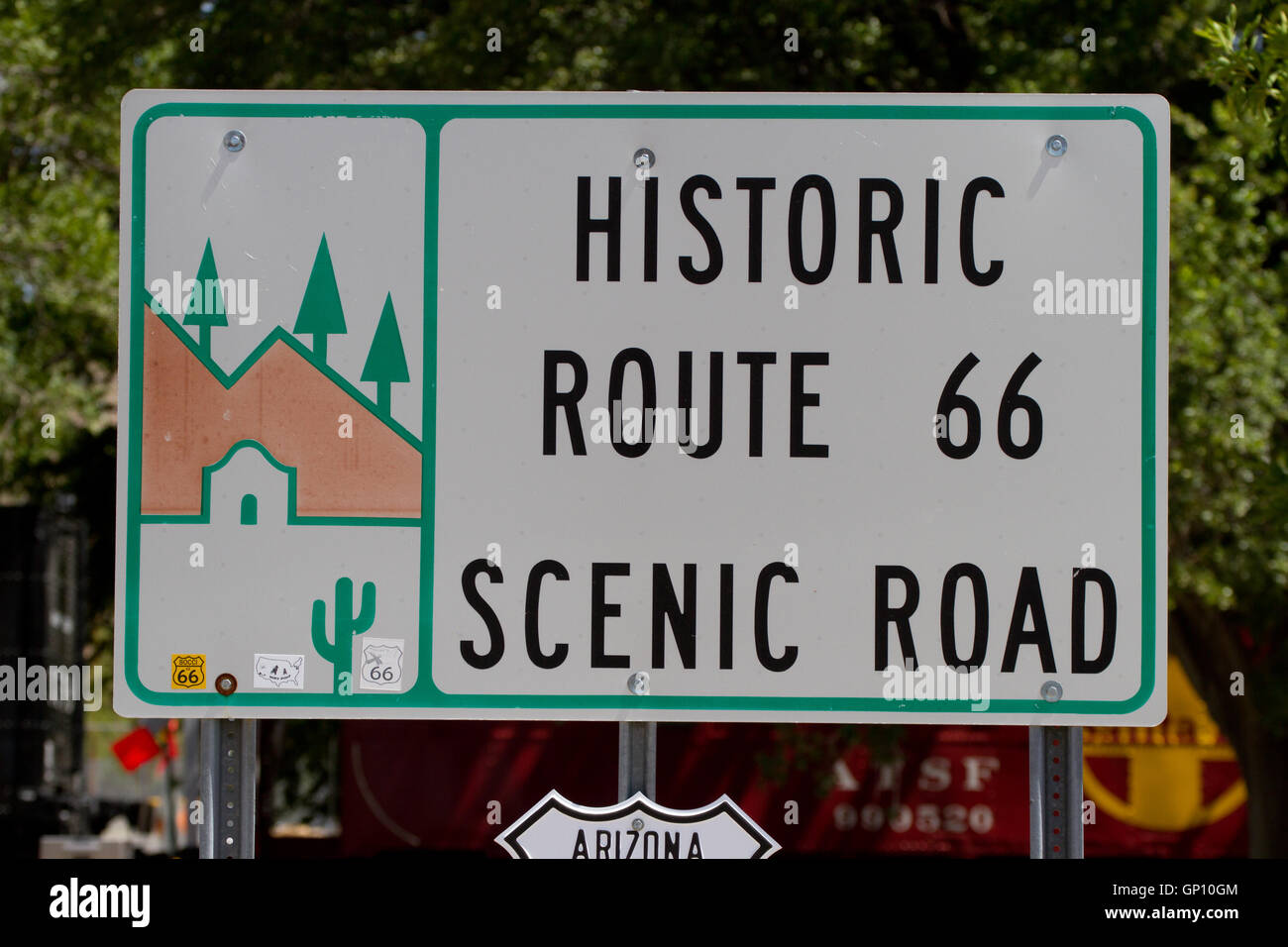 Scenic route road sign hi-res stock photography and images - Alamy