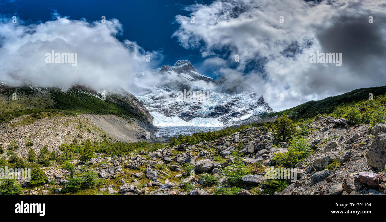 The French Glacier Stock Photo - Alamy
