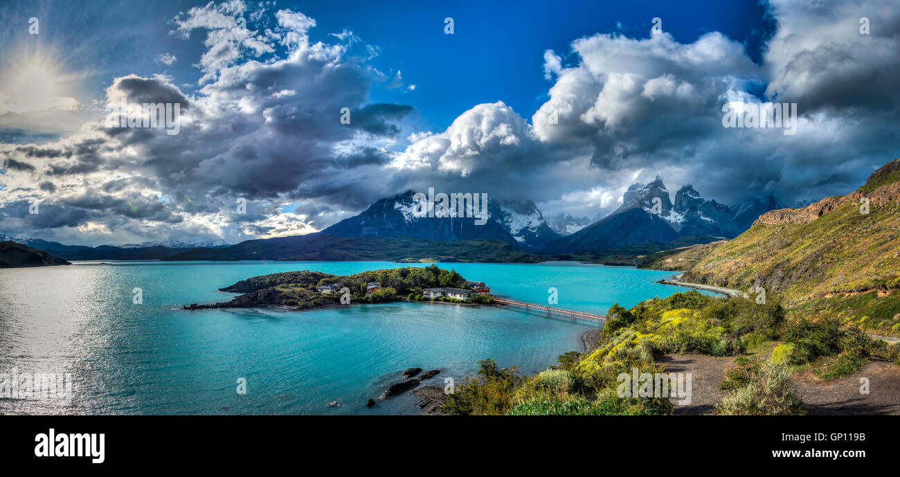 Pehoe lake hi-res stock photography and images - Alamy