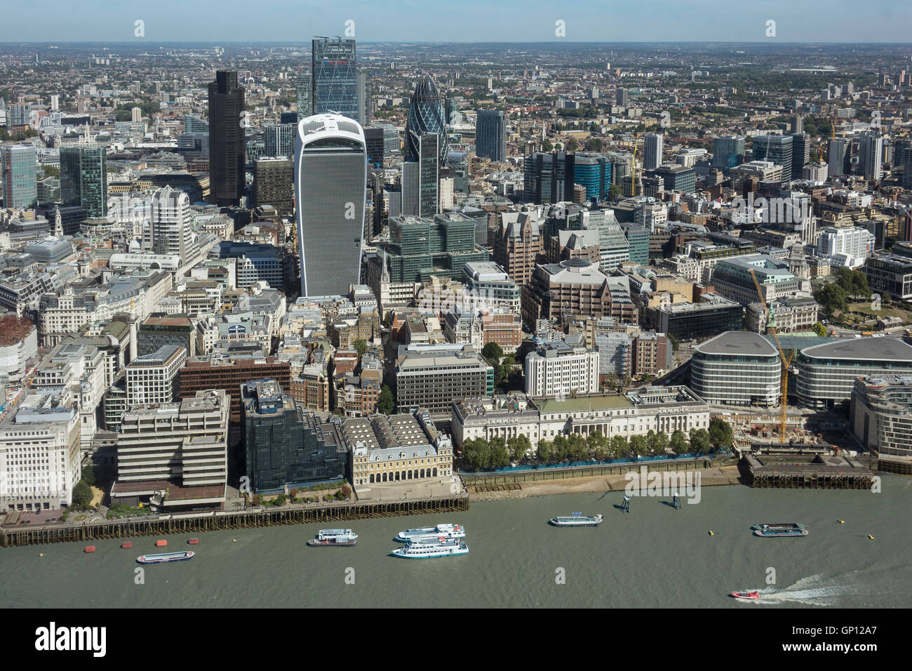 River thames aerial hi-res stock photography and images - Alamy