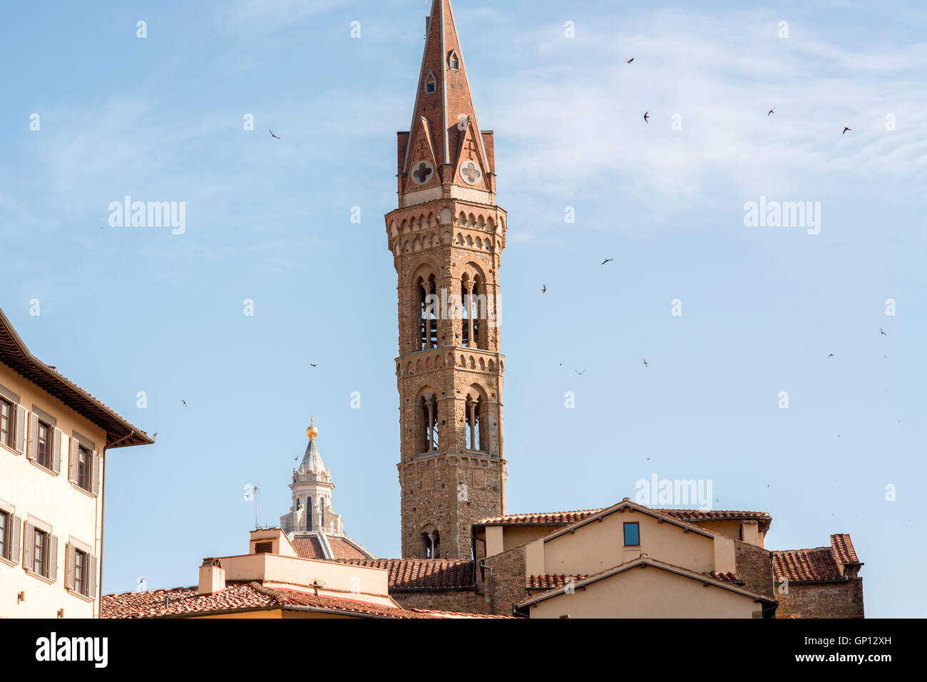 Bell tower badia fiorentina church hi-res stock photography and images ...