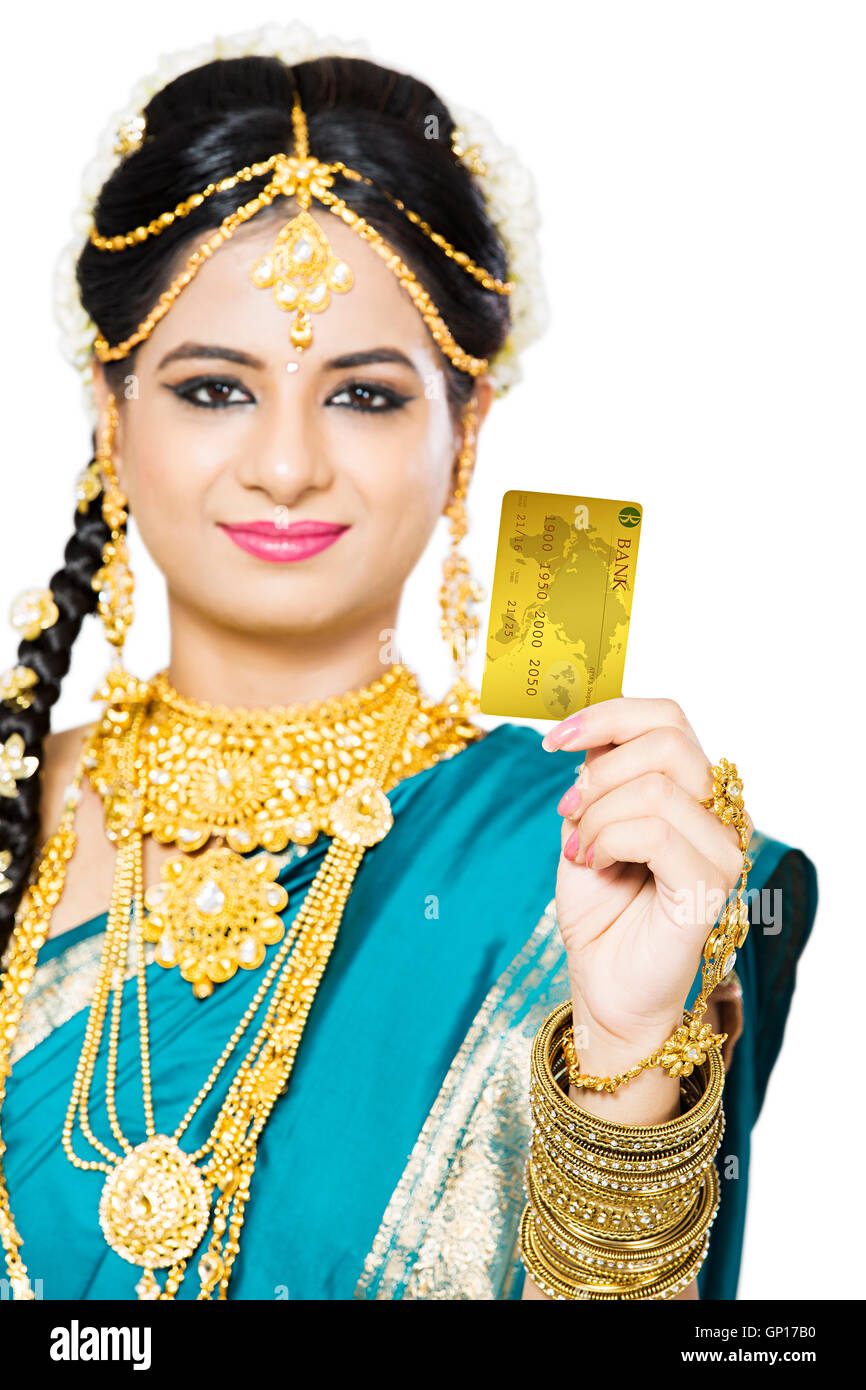 Beautiful adult bride tamil woman hi-res stock photography and images ...