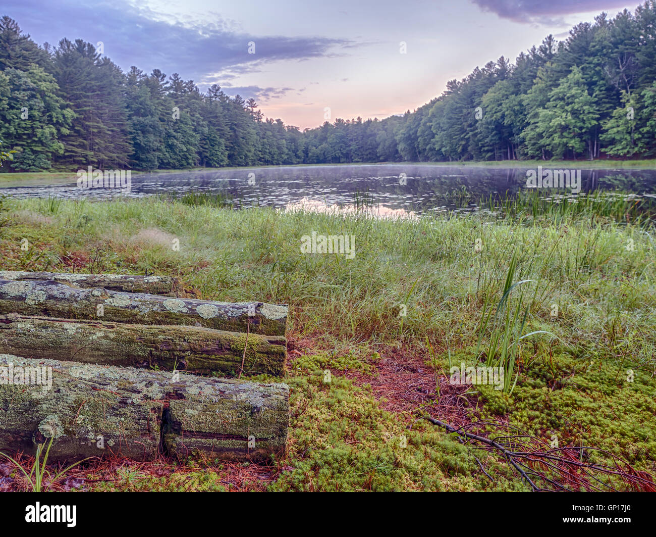 Silver Lake in Sullivan County located in the U.S. state of New York ...