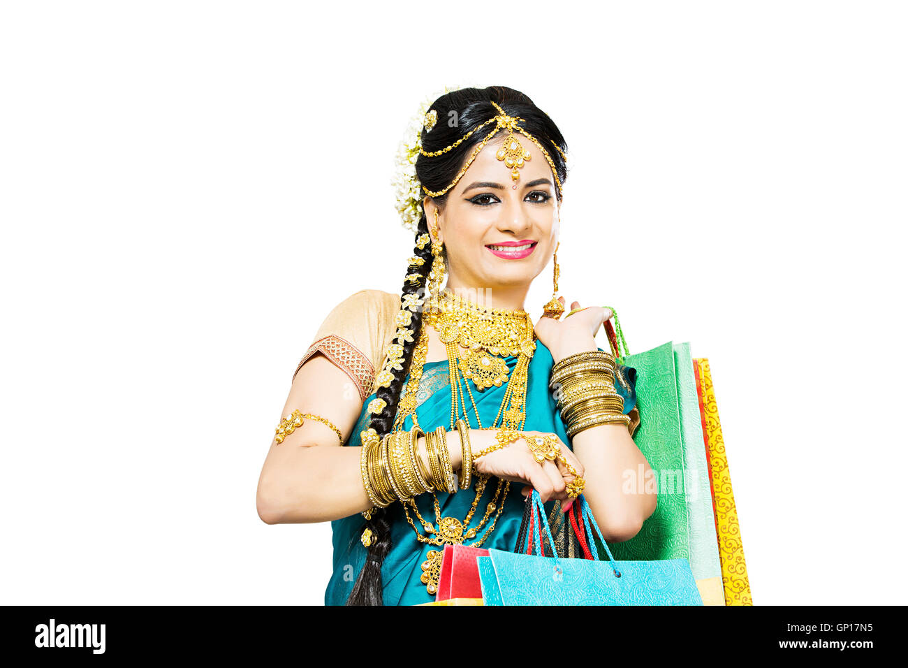 Beautiful adult bride tamil woman hi-res stock photography and images ...