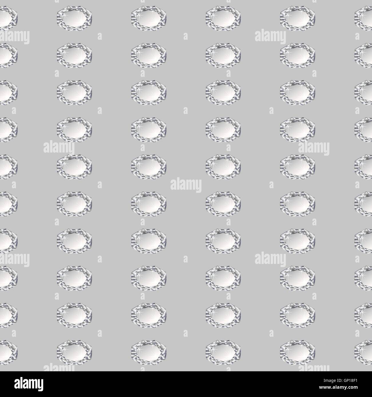 Diamonds seamless pattern Stock Vector Image & Art - Alamy