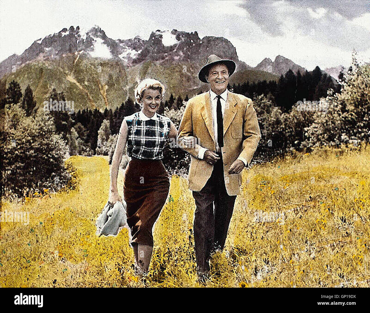 Josefin Kipper, Willy Fritsch *** Local Caption *** 1956, Wo Die Alten ...