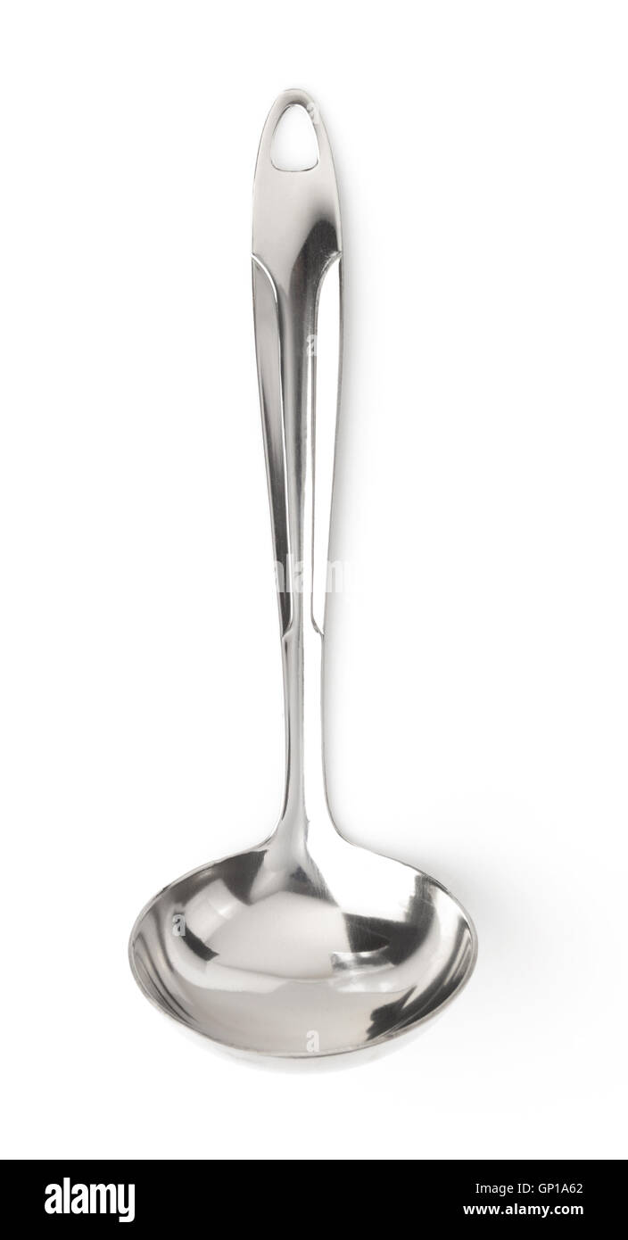 ladle isolated on white background Stock Photo - Alamy